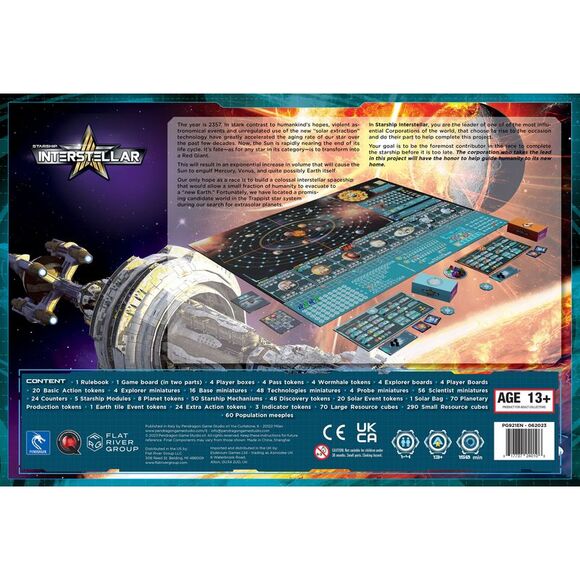 Pendragon Game Studio | Games | Starship Interstellar Strategy Board ...